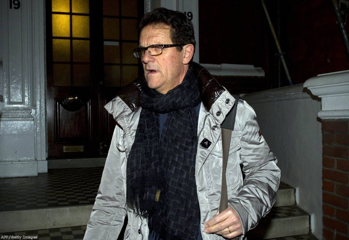 Cameron wades into England football row with criticism of Capello