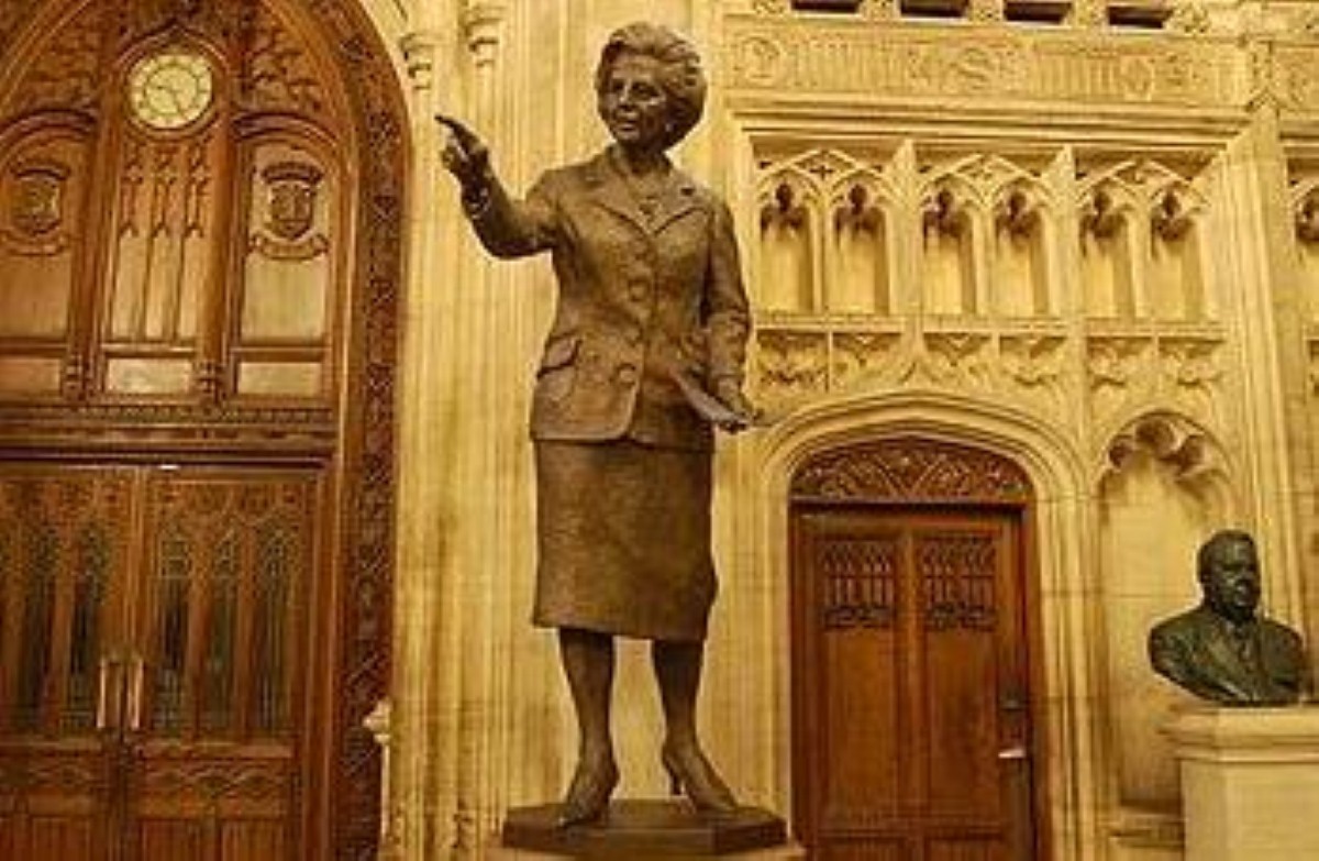 Sketch: The deification of Margaret Thatcher