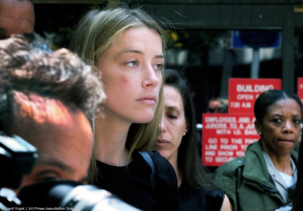 Amber Heard and the 'perfect victim' myth that prevents women speaking up
