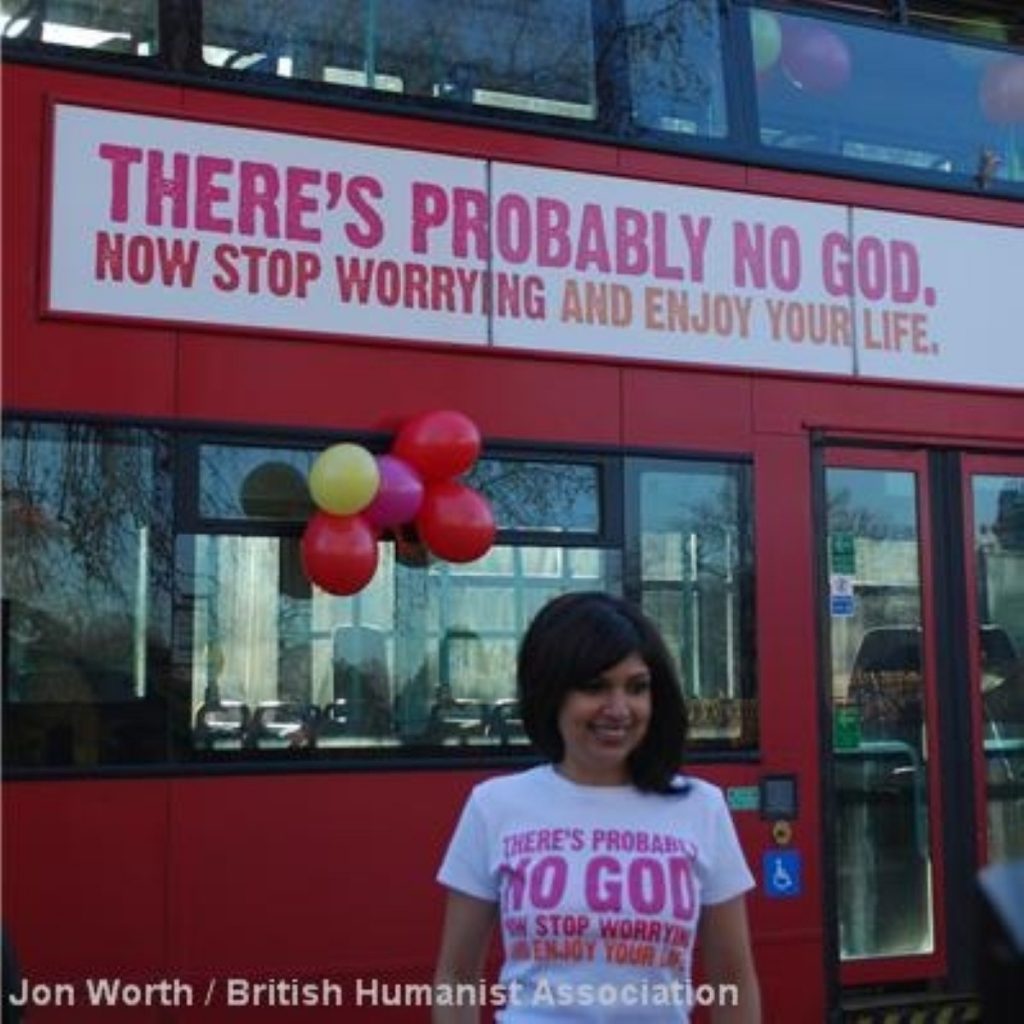 Atheist buses to challenge religious messages