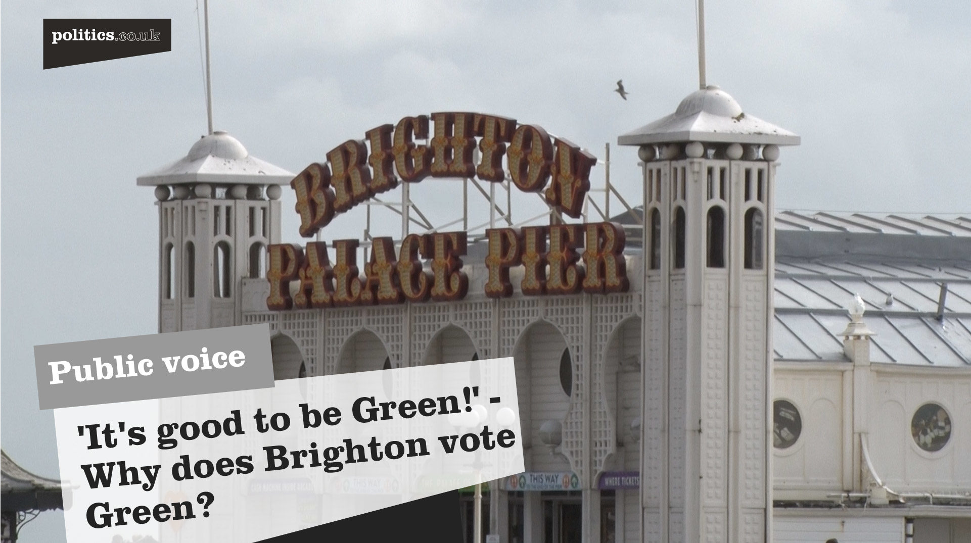 'It's good to be Green!' - Why does Brighton vote Green? - Politics.co.uk