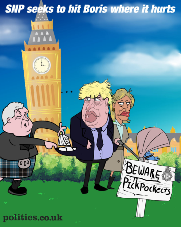 SNP eyes up Boris' big bucks - Politics.co.uk