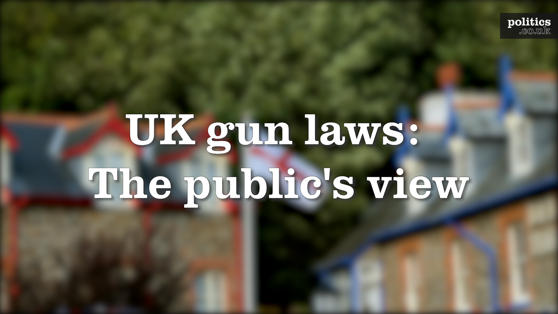 UK gun laws: the public's view - Politics.co.uk