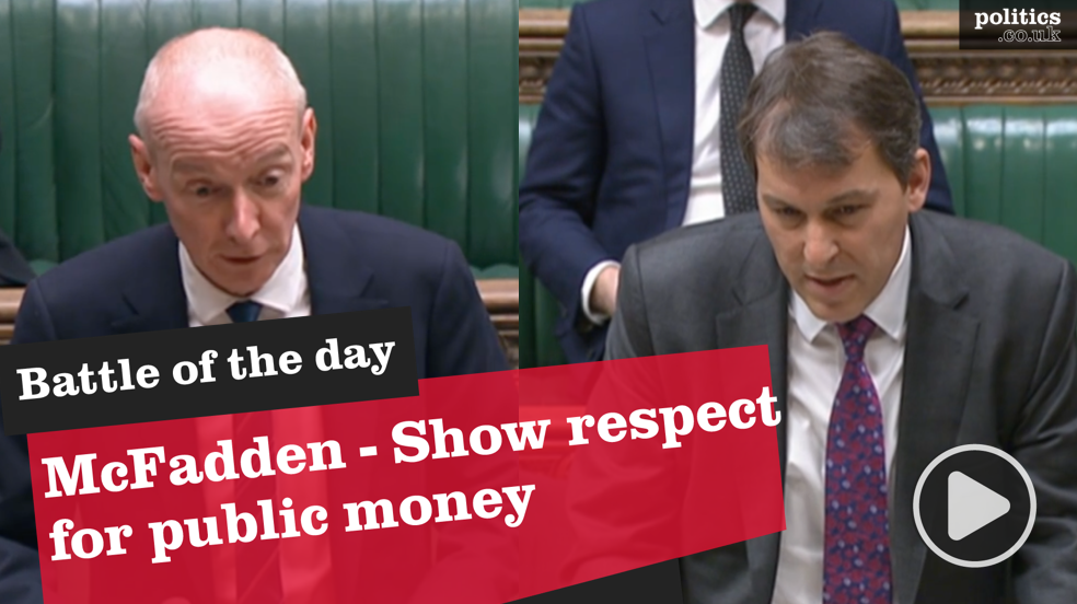 Government needs to 'chase down every penny of losses', says Pat McFadden - Politics.co.uk