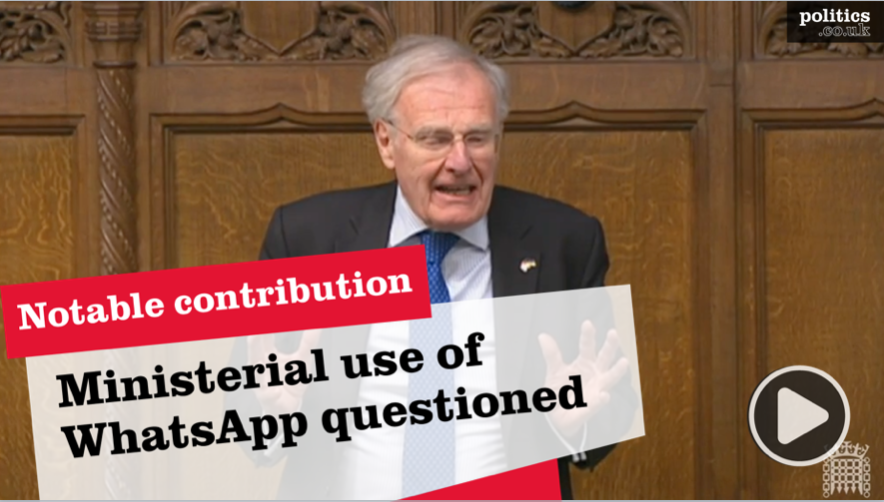 Conservative MP blasts 'secretive and irrational' government by ...