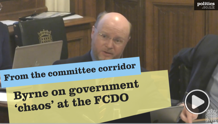MPs on the FCDO's approach to state level hostage taking - Politics.co.uk
