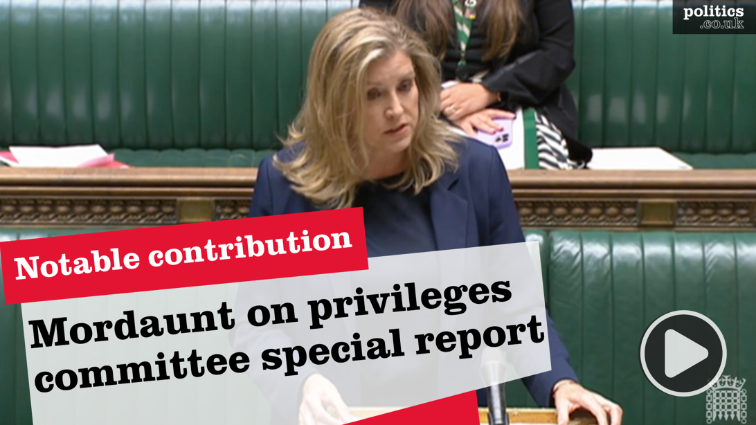 Mordaunt urges Conservative MPs named by privileges committee report to ...