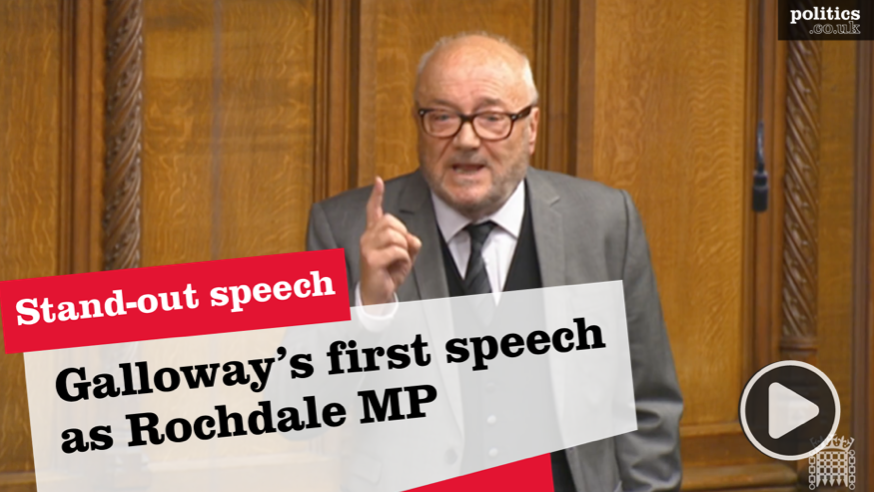 George Galloway warns Conservative and Labour parties of 'good kicking ...
