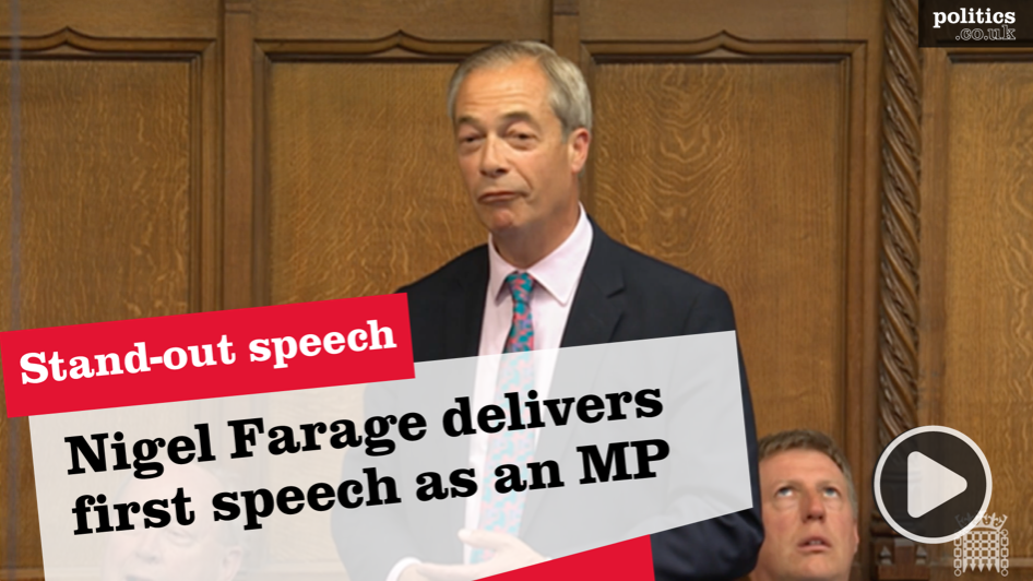 Nigel Farage hails Reform as 'new kids on the block' in first commons ...