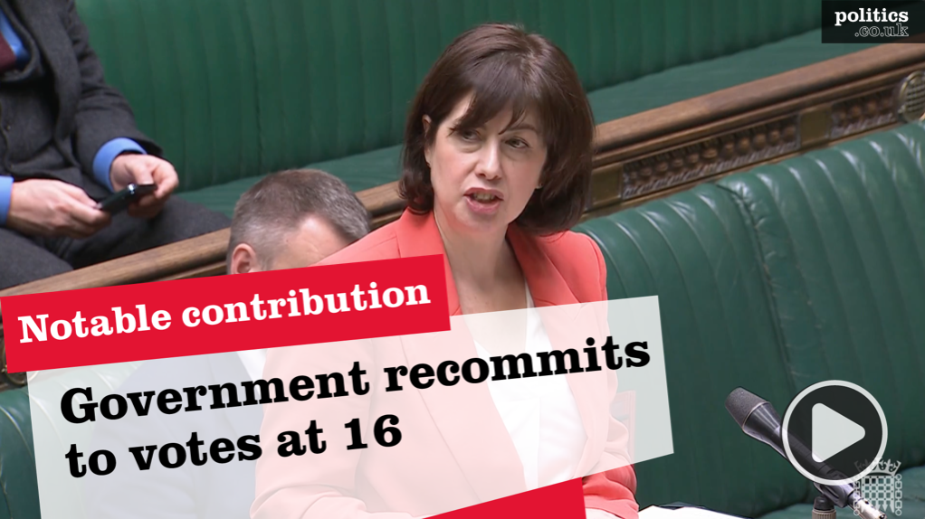 'Important' votes at 16 legislation could be tabled within months ...
