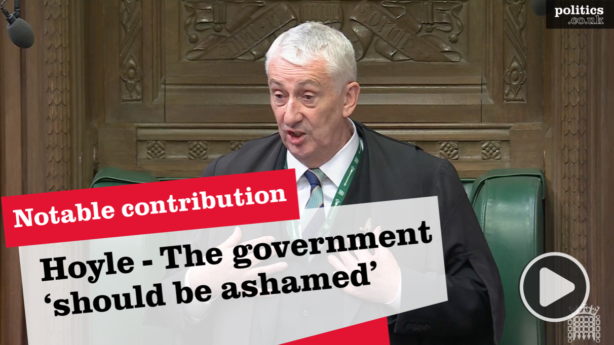 Speaker Hoyle says government has committed 'blatant breach' of ...